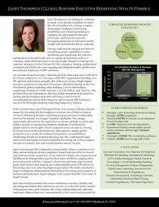 C-Suite & Senior Executive Resume Samples & Writing: CEO, COO, CFO